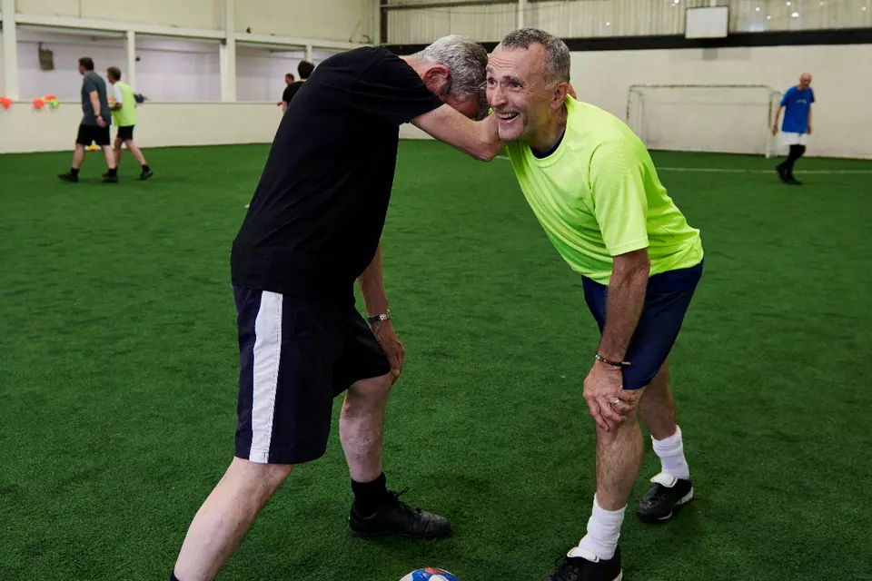 Parkinson's UK funding supports new walking football projects ...