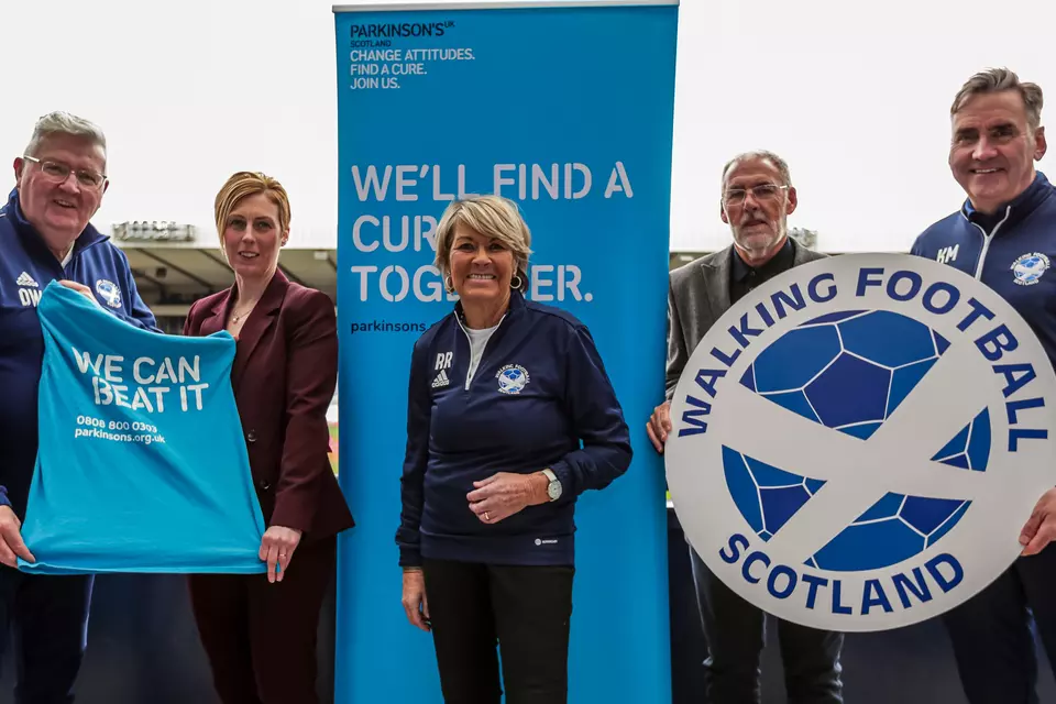 Parkinson's UK teams up with Walking Football Scotland | Parkinson's UK
