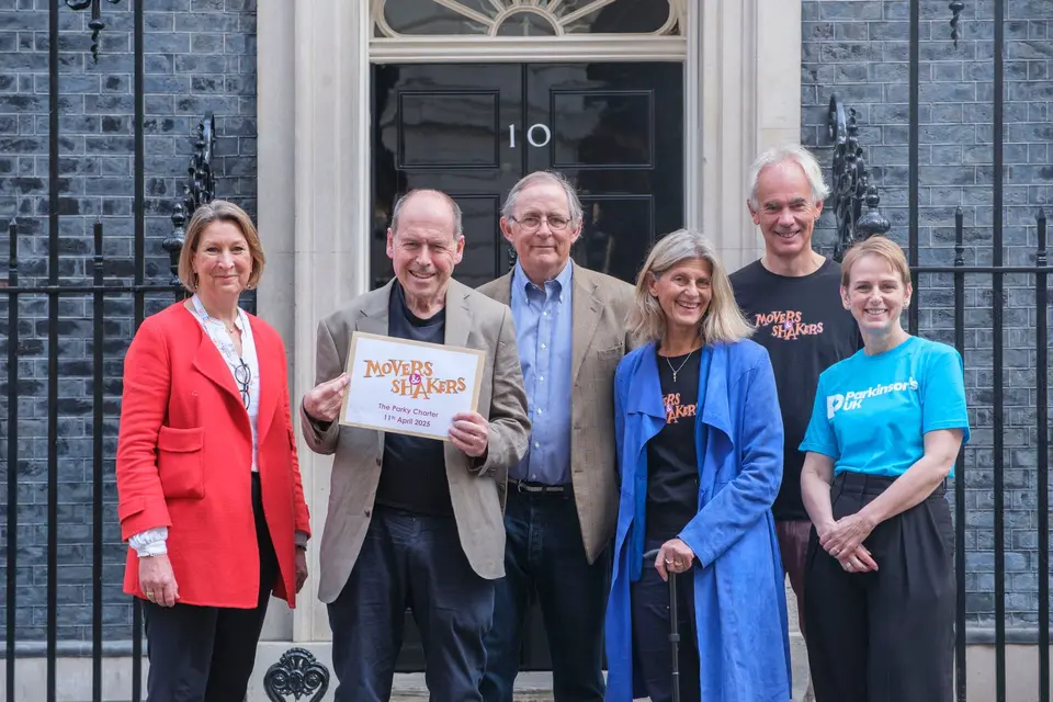 Parky Charter hits over 100,000 signatures | Parkinson's UK